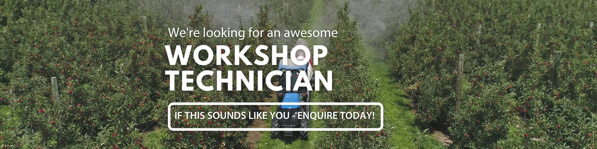 Welcome to Croplands Spray Shop