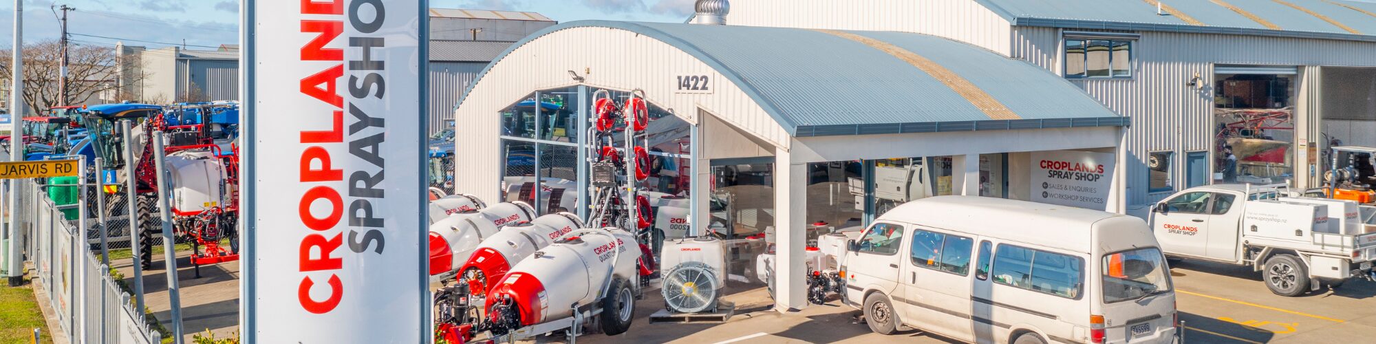 Welcome to Croplands Spray Shop