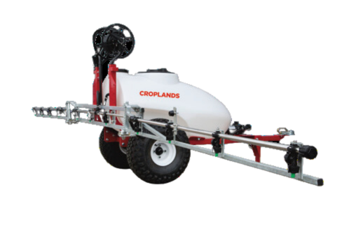 300L Croplands TrailPak Sprayer 4m Boom • Croplands Spray Shop