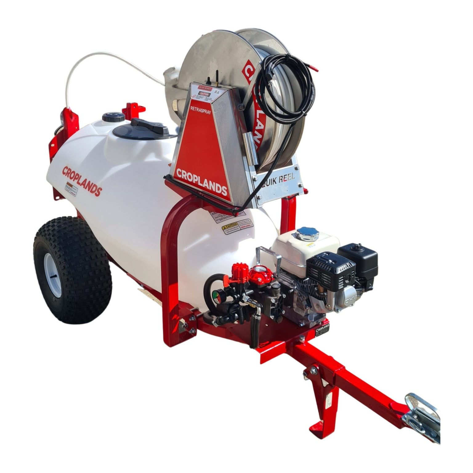 300L Croplands TrailPak Motorised Sprayer with RetraSpray Reel ...